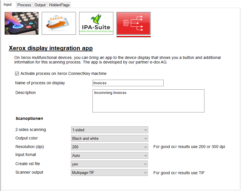 3.4 Input Xerox App - IPA-Suite