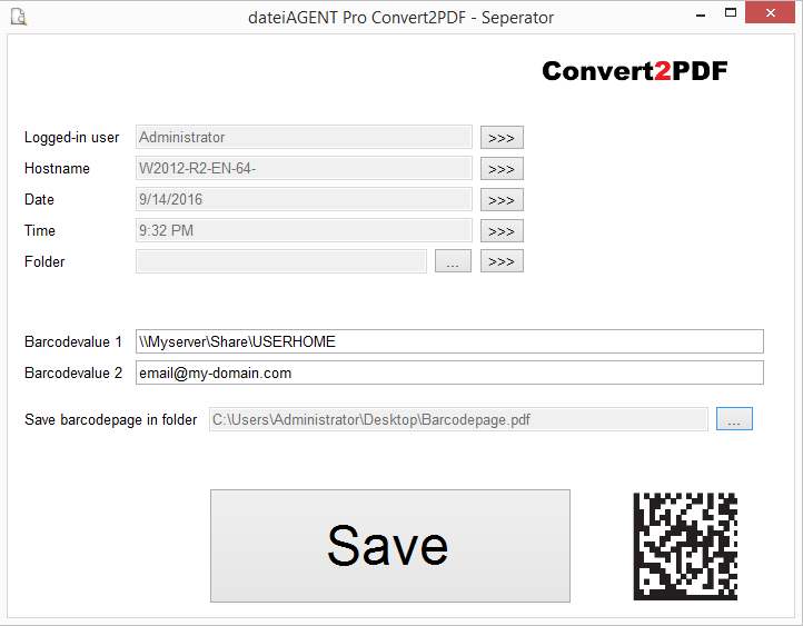 8.2 Barcode Generator - IPA-Suite